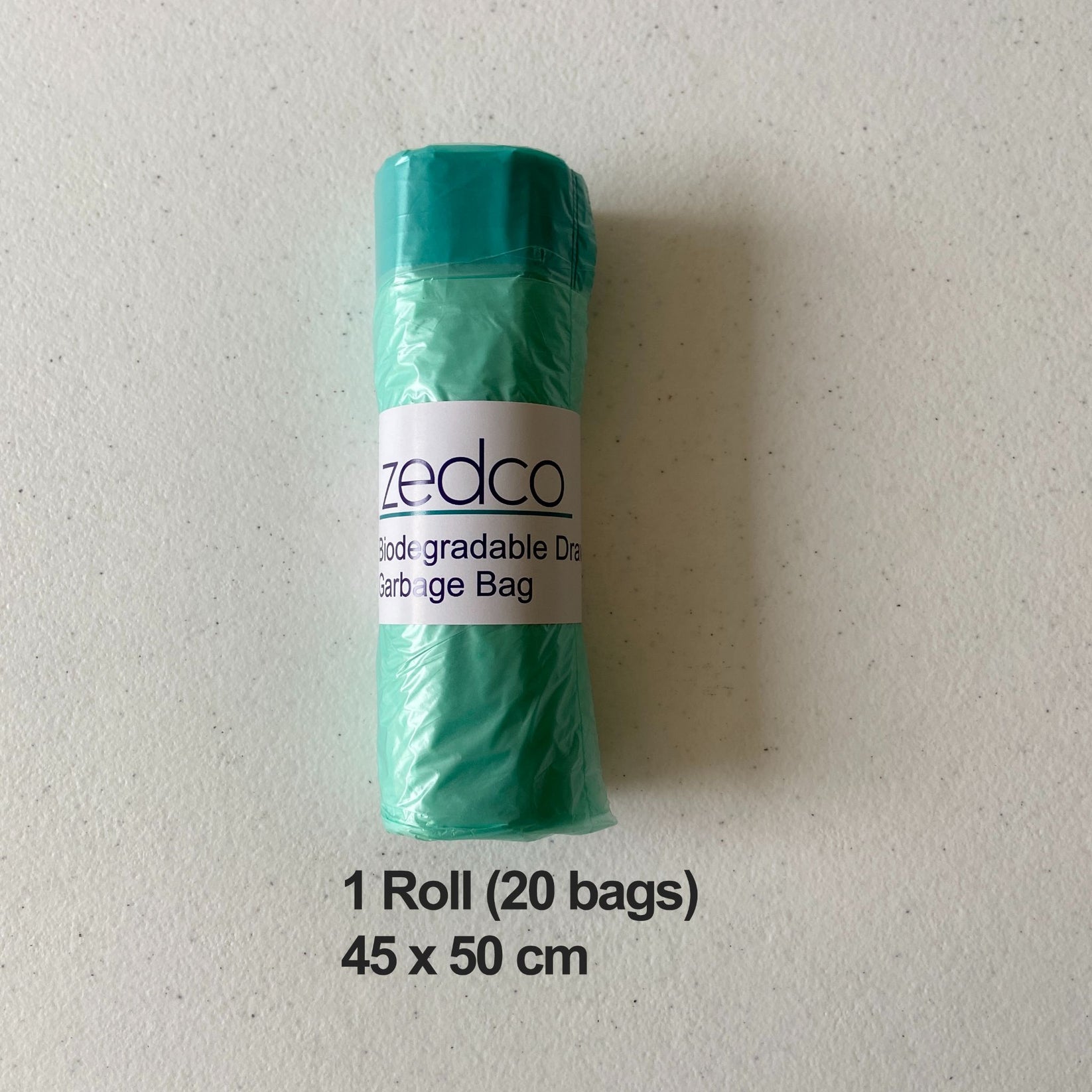 Zedco Garbage Bag (Drawstring) - Biodegradable Trash Bag, Durable and ...