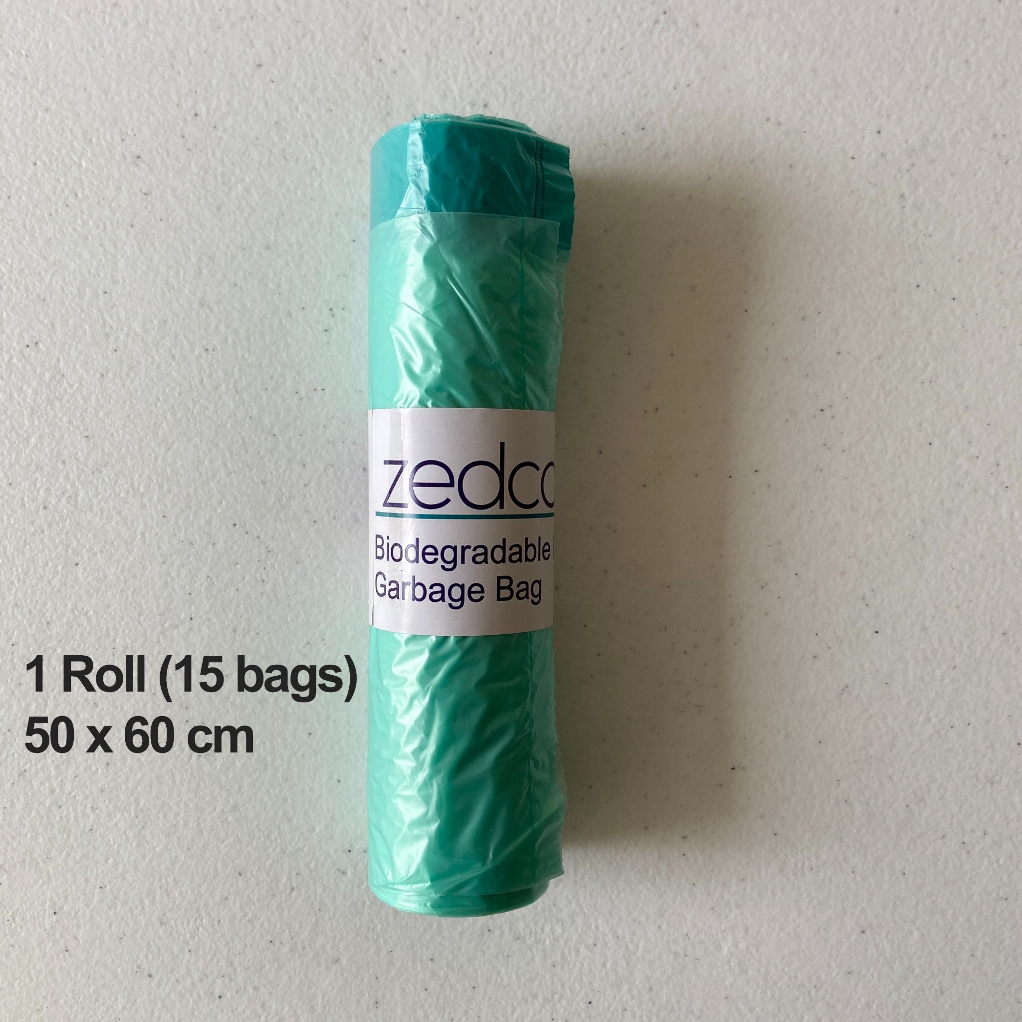 Zedco Garbage Bag (Drawstring) - Biodegradable Trash Bag, Durable and ...